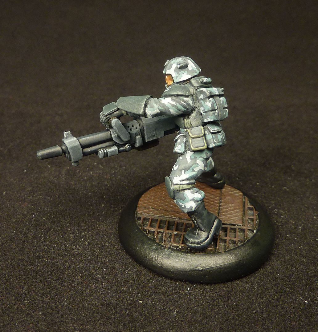 dwartist's painting blog: Heresy Sci-fi troopers...